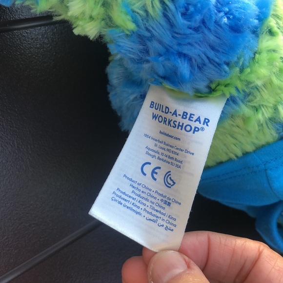 Build-A-Bear | Toys | Build A Bear Blue Long Ear Bunny With Bab Clothes ...